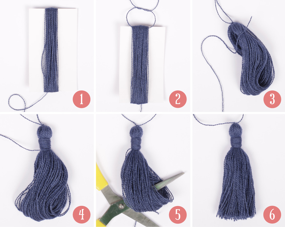 How to make a tassel - DROPS Lessons / Techniques