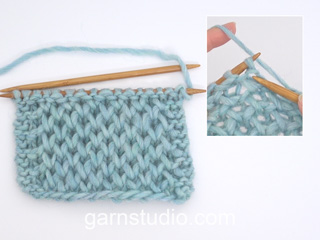 How to knit a waffle pattern