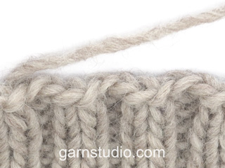 How to cast off with knit above knit and purl above purl (knit 2 and ...