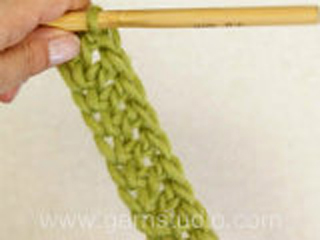 How to make a foundation treble crochet (ftr)