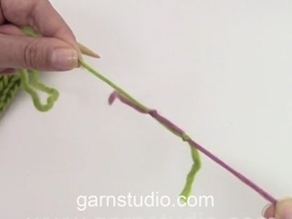 How to join new yarn with a double knot